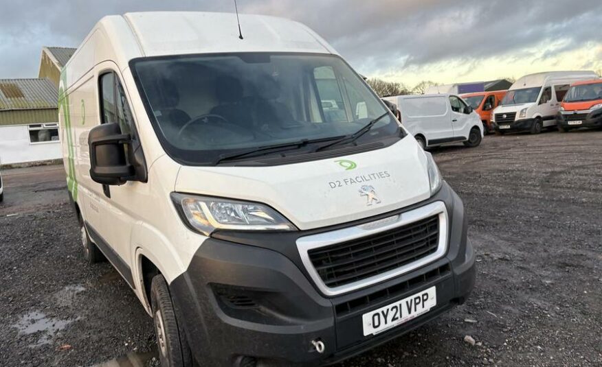 2021 Peugeot Boxer 335 Professional L2H2 Blue HDi - Panel Van - only £4495