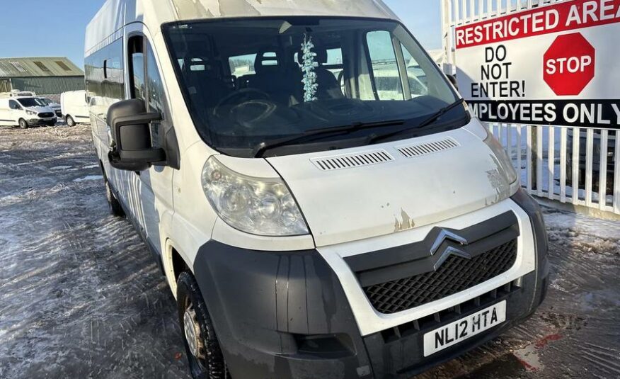 2012 Citroen Relay 35 L3H2 HDi - Minibus - only £4995