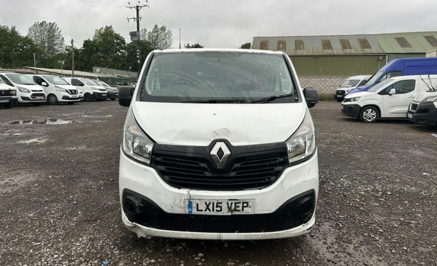 2015 Renault Trafic SL27 Business+ dCi - Panel Van - only £1895